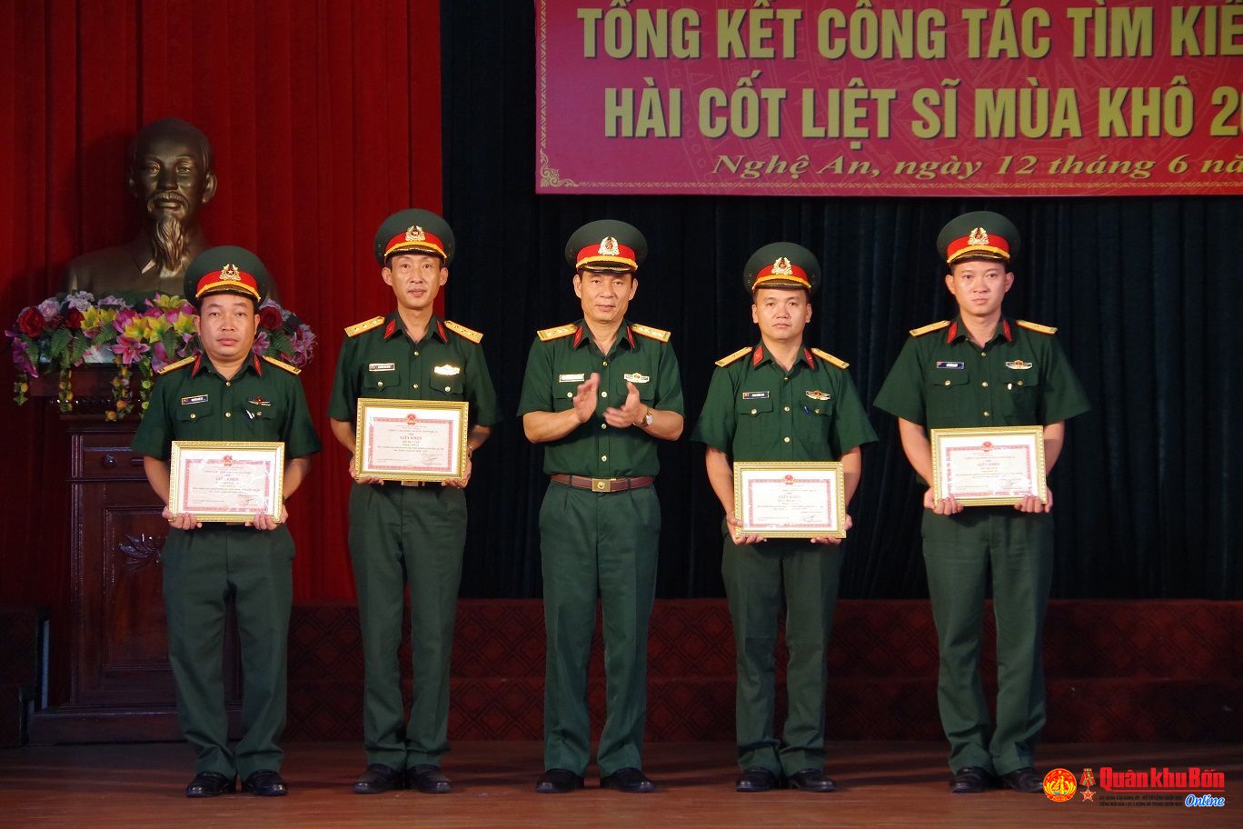 Tỉnh Nghệ An tìm kiếm, quy tập 99 hài cốt liệt sĩ hy sinh trong nước và tại Lào mùa khô 2018 – 2019